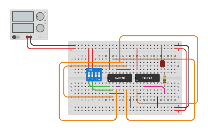 Circuit Design 063 Nand Gate As Ex Nor Gate Tinkercad