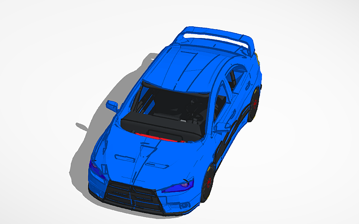 3d Design Mitsubishi Evo X V8 Engine Swap Tinkercad