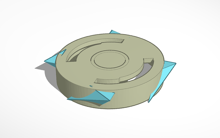 3D design Beyblade Layer - Tinkercad