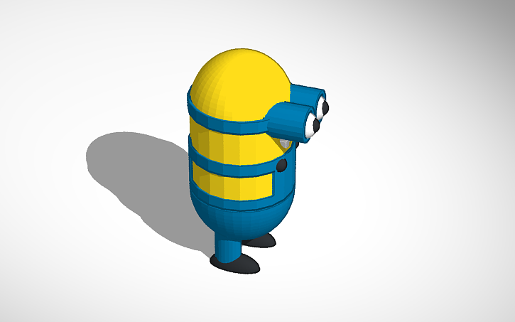 3D design Minion | Tinkercad