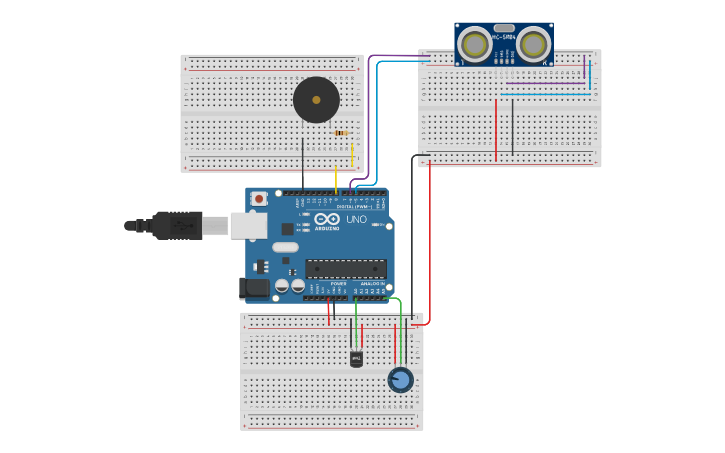 Circuit design Exercicio 2 | Tinkercad
