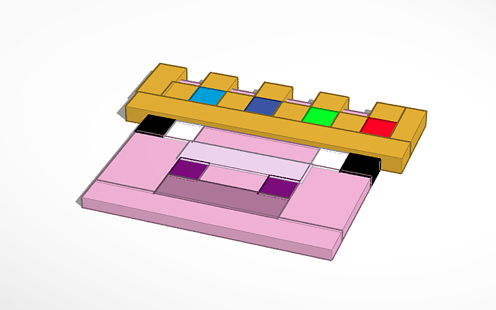 3D design Technoblade updated for 3D Printing - Tinkercad