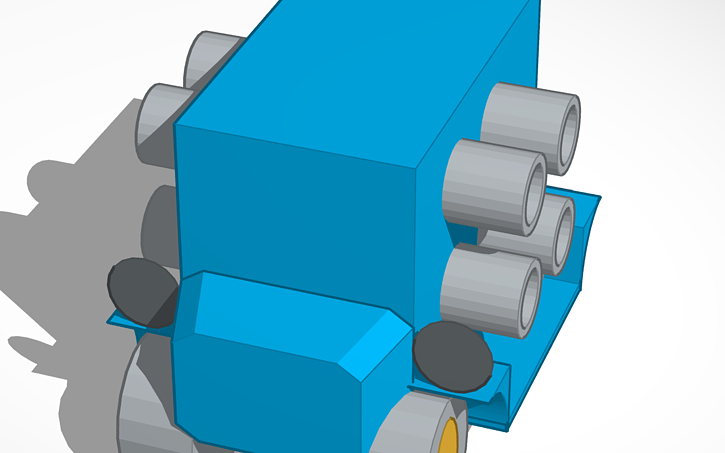 3D design heavy vannon - Tinkercad