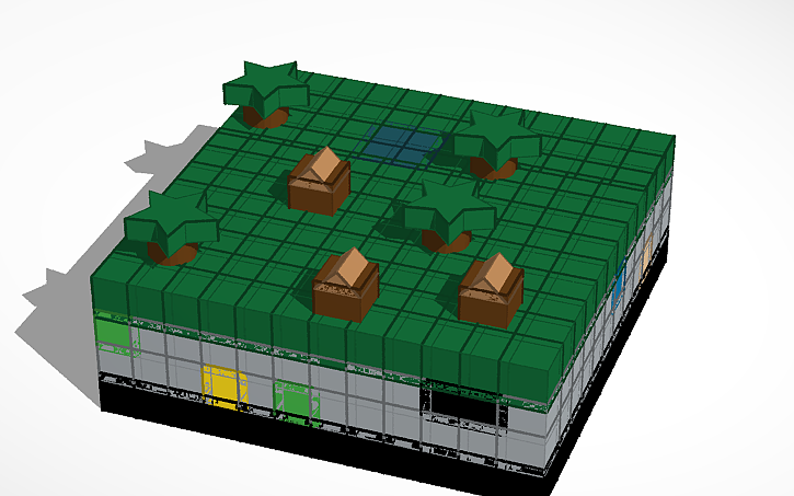 3D design Minecraft - Tinkercad