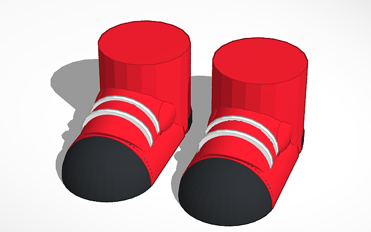 3D design shoes - Tinkercad