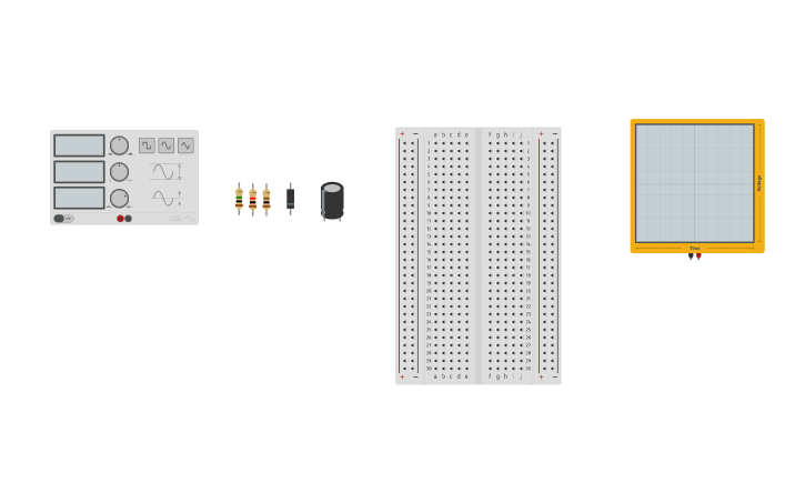 Circuit design Materials Example | Tinkercad