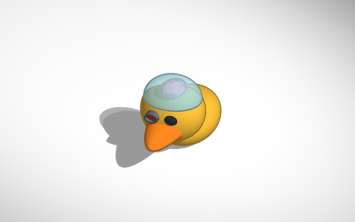 3D design Robot Duck | Tinkercad