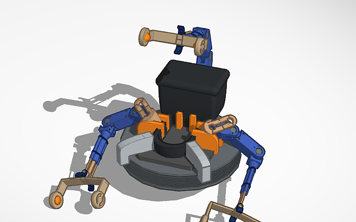 3D design skibidi Astro toilet - Tinkercad