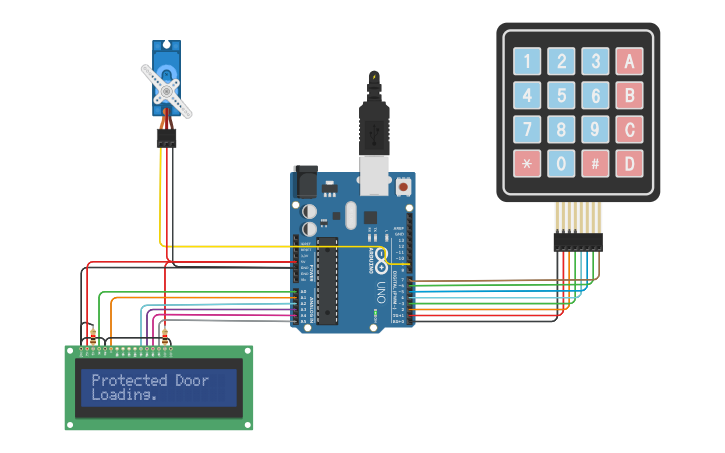 Circuit design Aurdino Project - Tinkercad