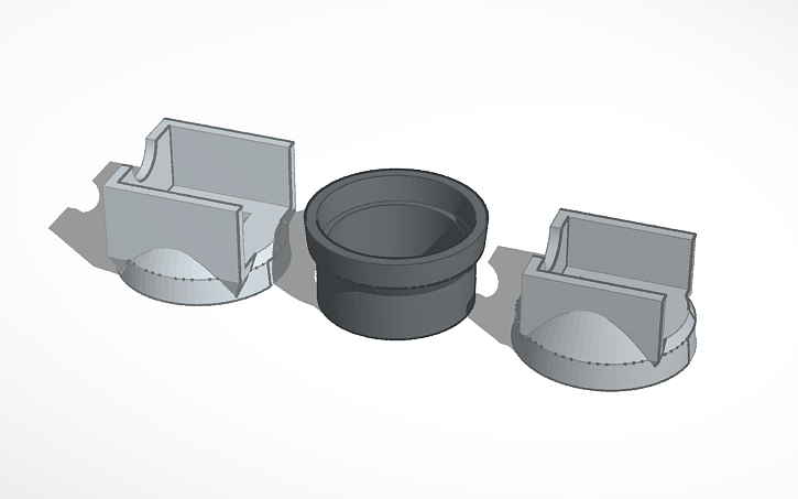 3D design Power Meter Adapters - Tinkercad