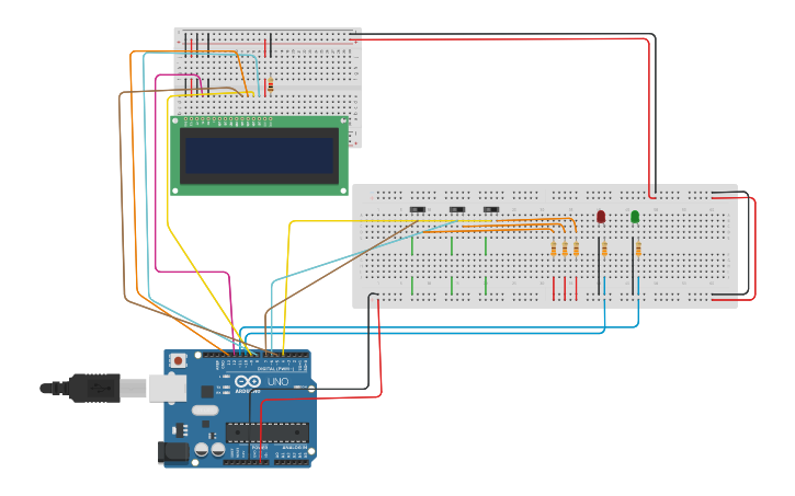 Circuit design scheda 2 | Tinkercad