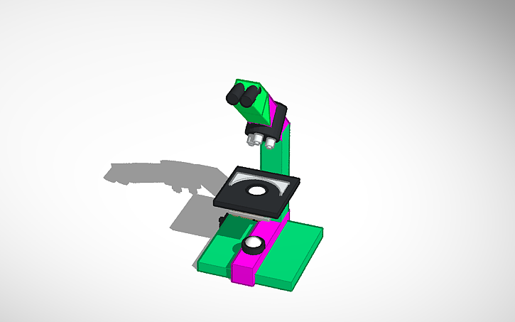 3D design Microscope - Tinkercad