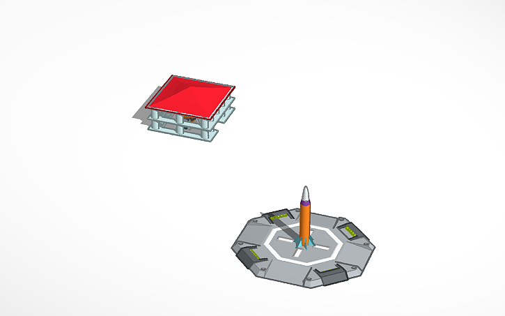 3D design Power station - Tinkercad