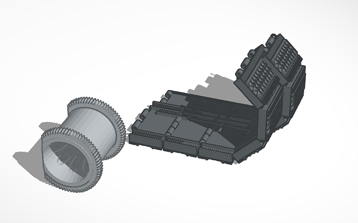 3D design Tank Treads - Tinkercad
