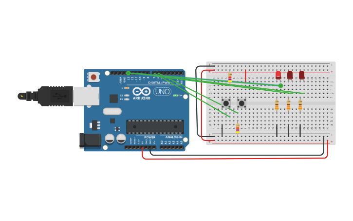 Circuit design PROGRAMA IF | Tinkercad