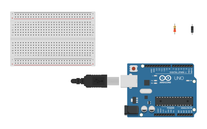 Circuit design Control de un led por bluetooth - Tinkercad Circuit design Control de un led por bluetooth - Tinkercad