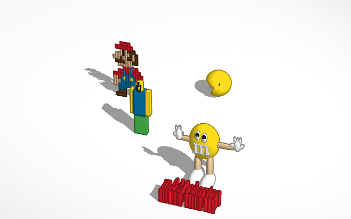 3D design character project | Tinkercad