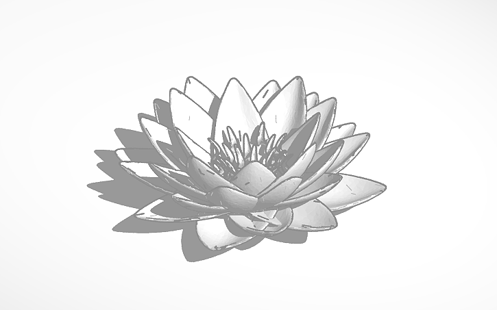 3D design Lotus remix - Tinkercad