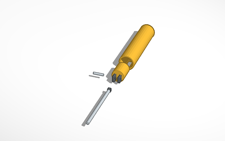 3D design Piston - Tinkercad