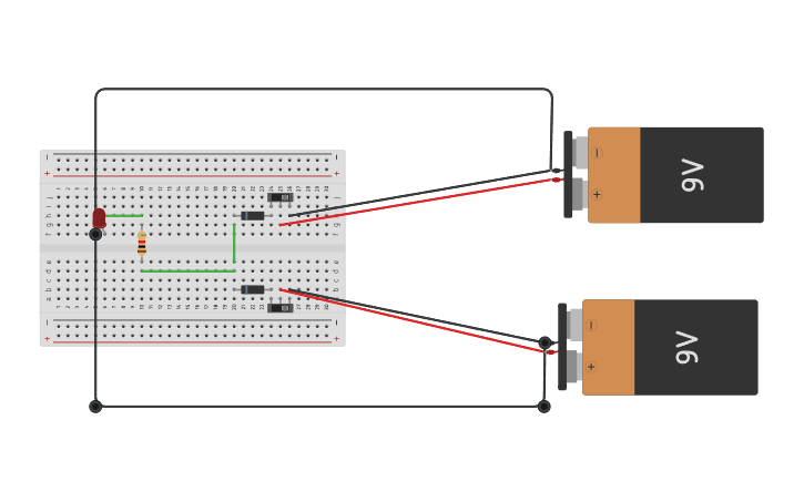 Circuit design OR Gate using diodes - Tinkercad