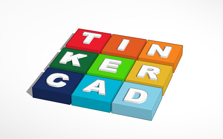 3D design Tinkercad Logo | Tinkercad