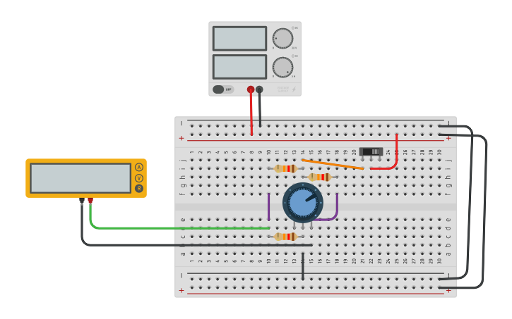 Circuit design P4_2 | Tinkercad