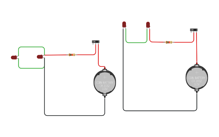 Circuit Design Series And Parallel Circuits Tinkercad