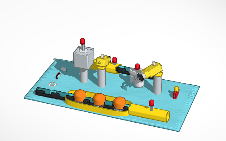 3D design Ocean Cleaning Systen 2050 - Tinkercad