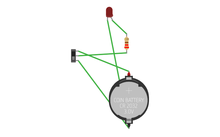 Circuit design light switch circuit - Tinkercad