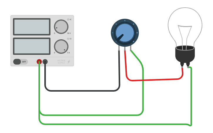 Circuit Design Potential Meter Tinkercad