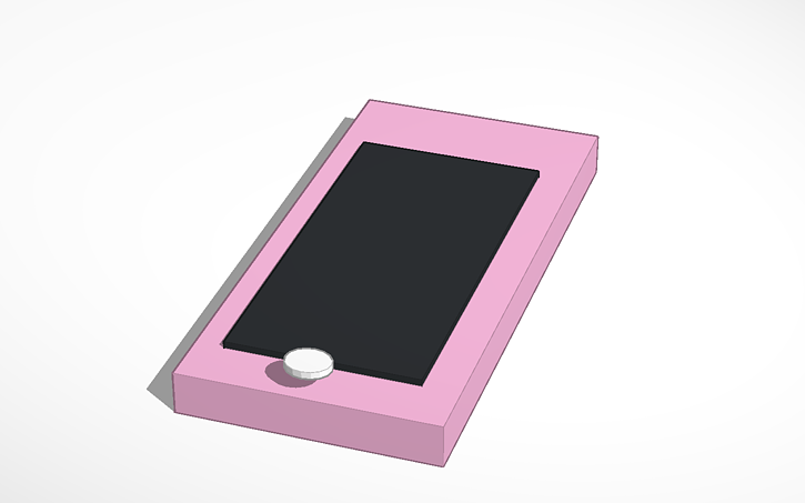 3D design iPhone - Tinkercad