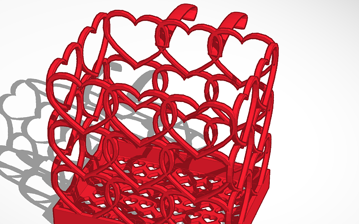 3D design Valentine Car Can Cooler - Tinkercad