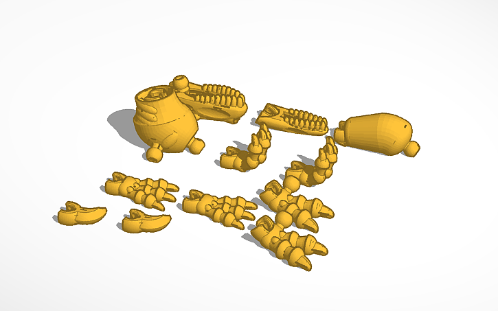 3D design Dino part 1 | Tinkercad