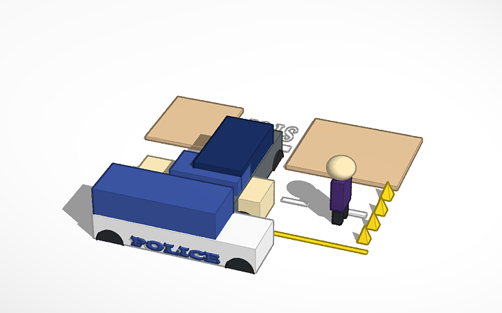 3d Design Crashed Tinkercad