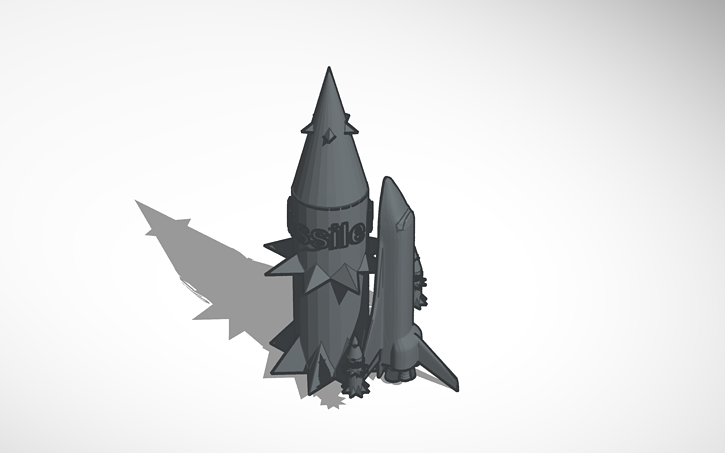 3D design Rocket | Tinkercad
