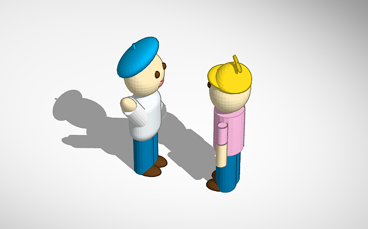 3D design Characters - Tinkercad