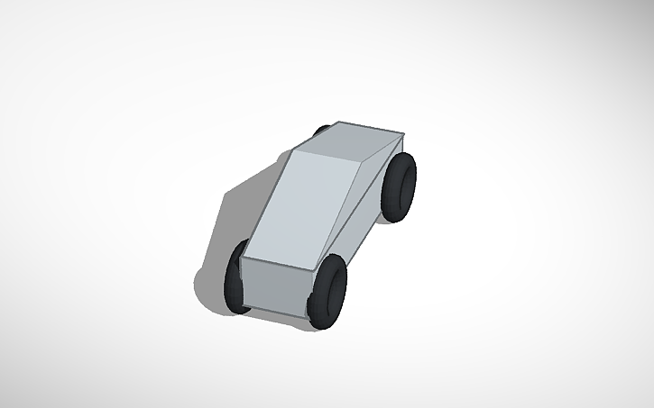 3D design tesla cyber truck - Tinkercad