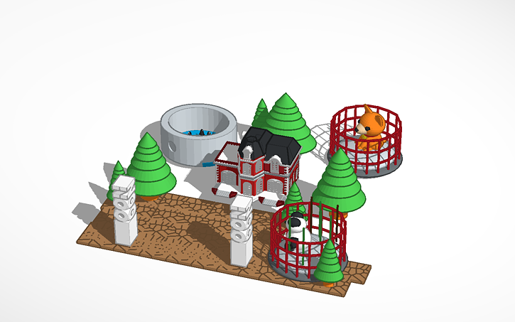 3D design zoo | Tinkercad