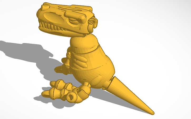 3D design kangaroo for barbie | Tinkercad