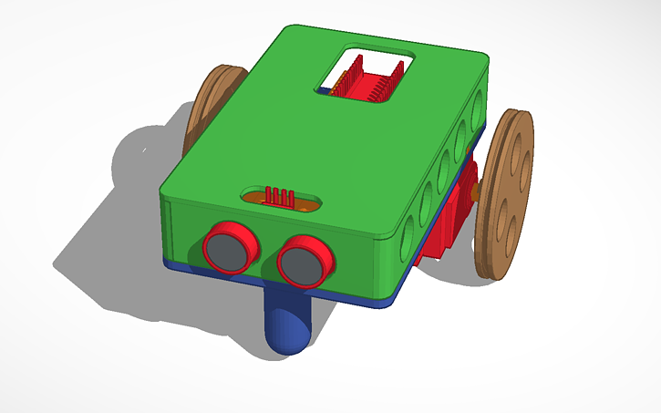 3d Design Mindlab Arduino Robot Nano Tinkercad