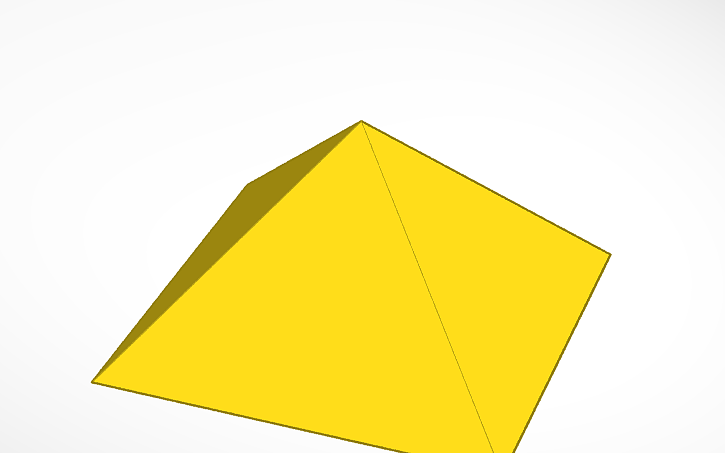 3D design Pyramid | Tinkercad