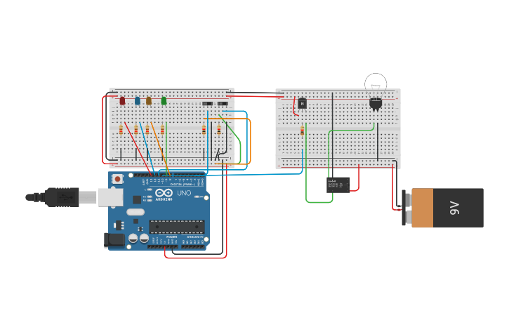 Circuit design Circuito | Tinkercad