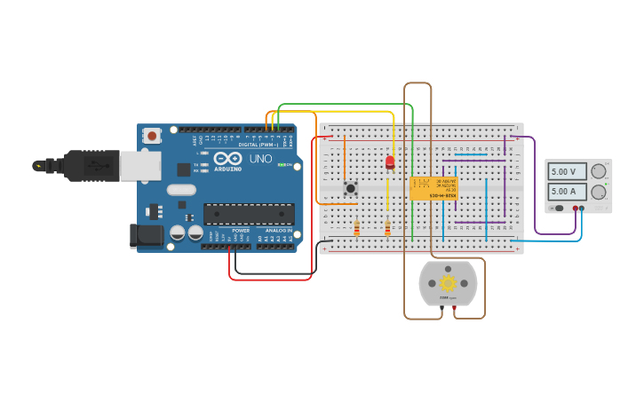 Circuit design TF ARDUINO - Tinkercad