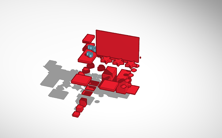 3D design jump map - Tinkercad