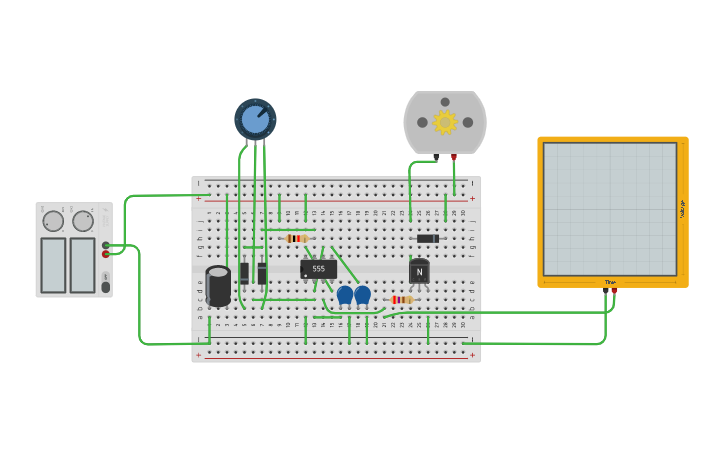 Circuit design Control PWM | Tinkercad