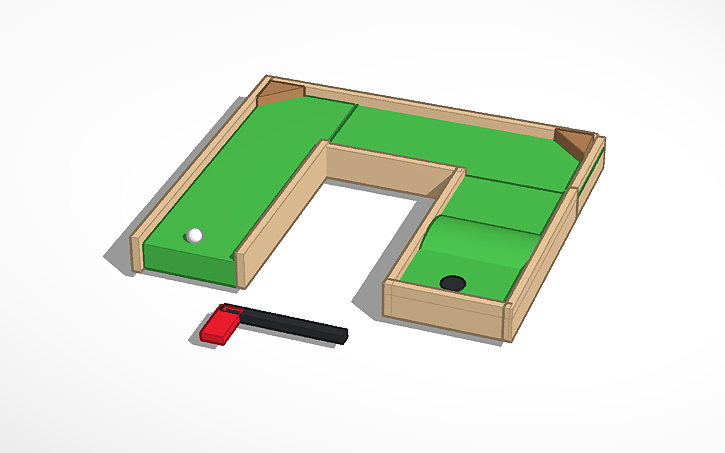 3D design Golf - Tinkercad