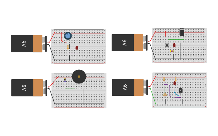Circuit design Solutions Kit Sheets | Tinkercad