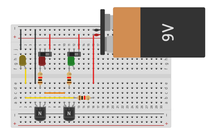 Circuit Design Logical Or Gate Tinkercad