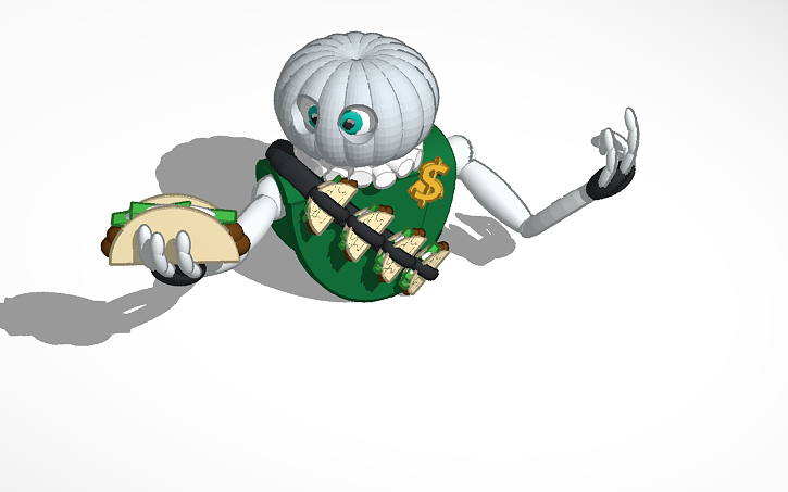 3D design Tacos4sale_15 Mascot | Tinkercad