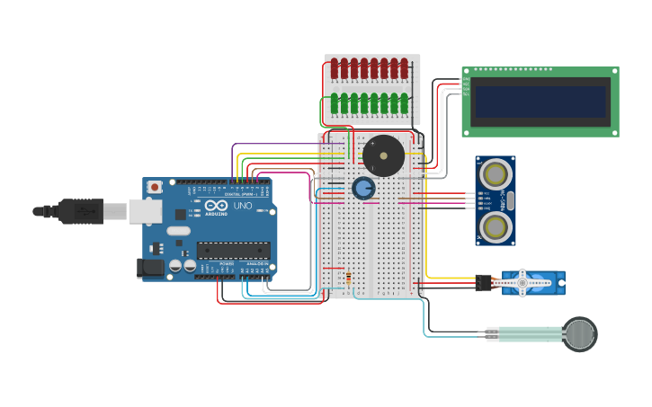 Circuit design IOT MICRO PROJECT - Tinkercad